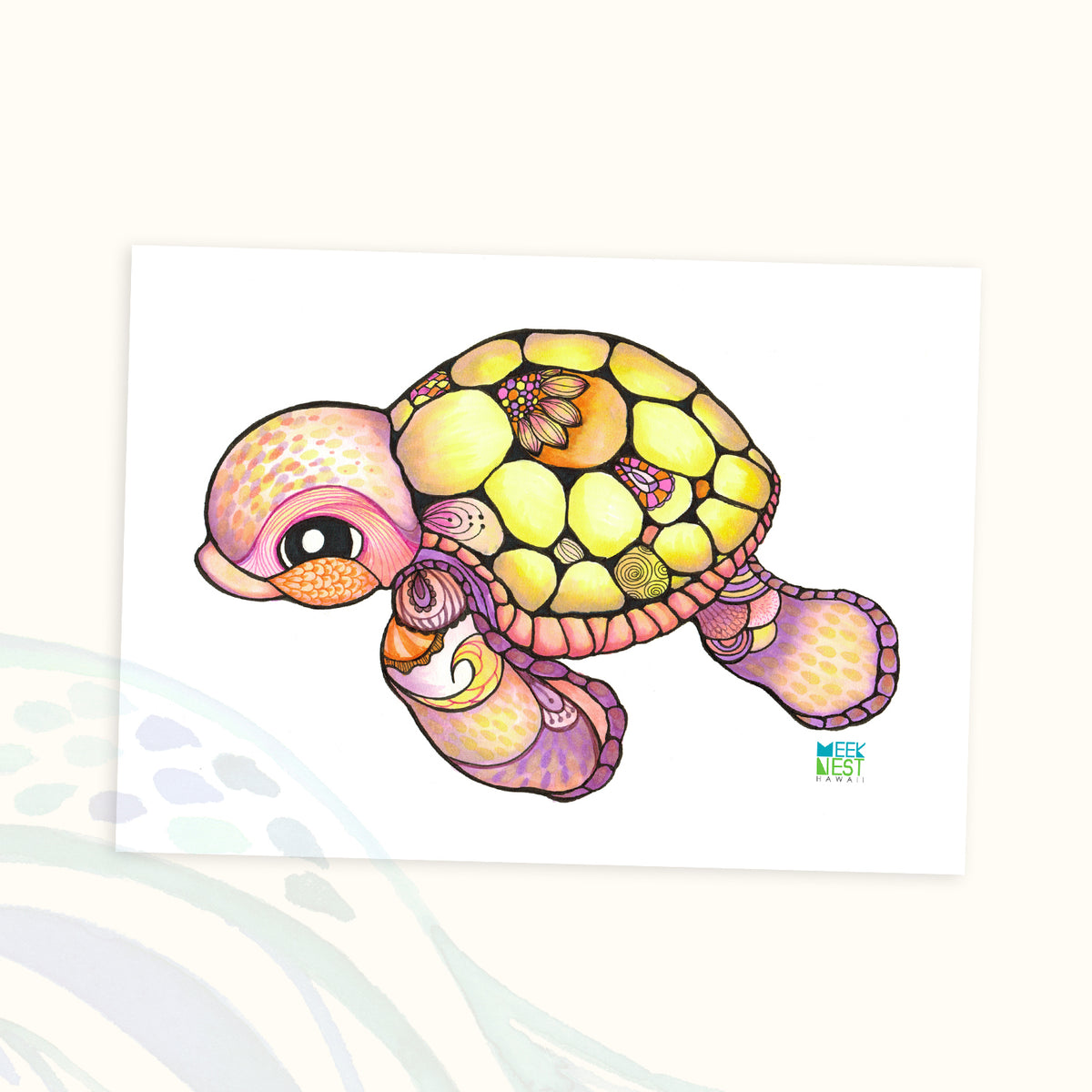 Kokua Collection: Hau`ouli the Honu (Turtle) – MEEKNEST HAWAII